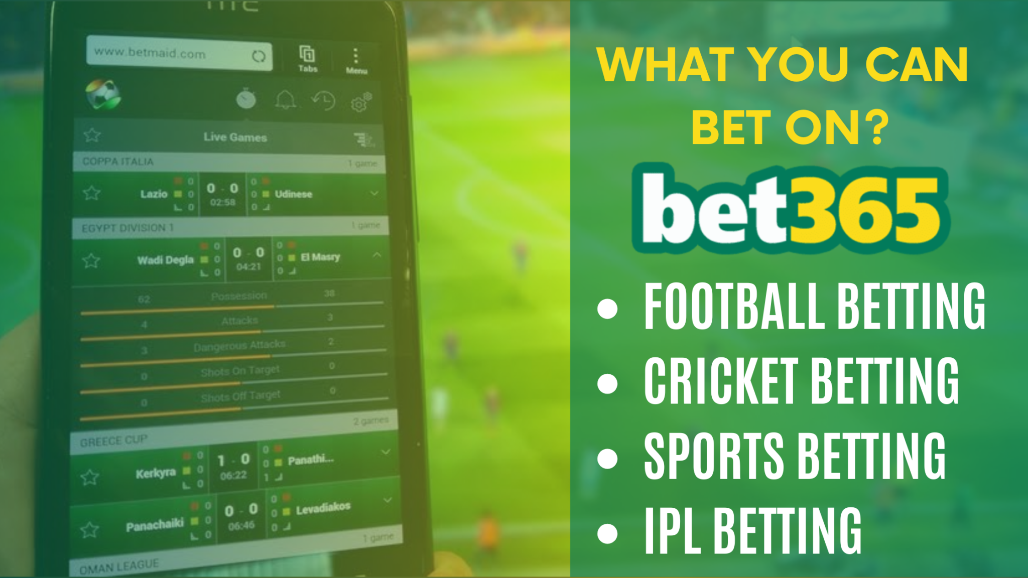 Bet365 India - Official Betting and Casino site | Welcome ₹4000 Bonus ...